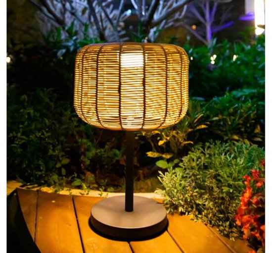Buitenlamp Nina Garden Solar Rotan | bol
