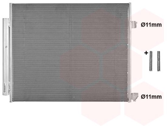 LUCHTCONDENSATOR VOOR MERCEDES BENZ G-CLASS W463 2018- 1675001200 | bol