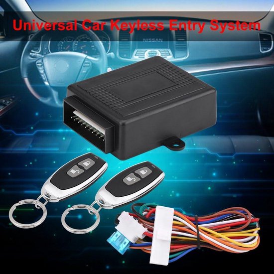 Car Door Lock Keyless Entry System Central Locking with Remote Control ...