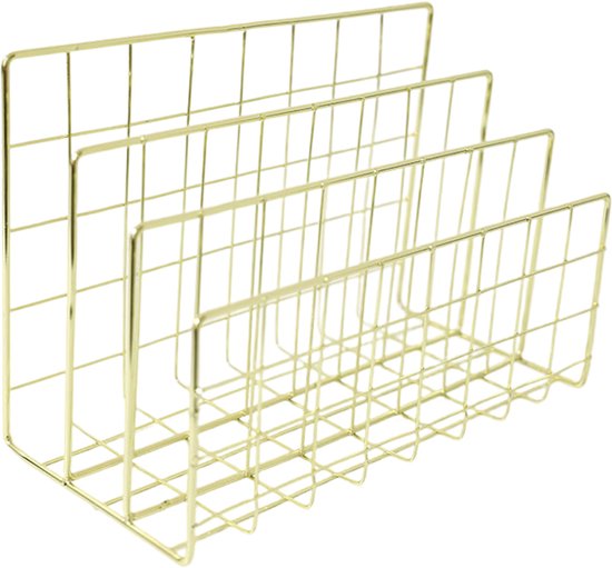 "Metalen Post Organizer - 3-laags Bureau Sorter voor Brieven ...