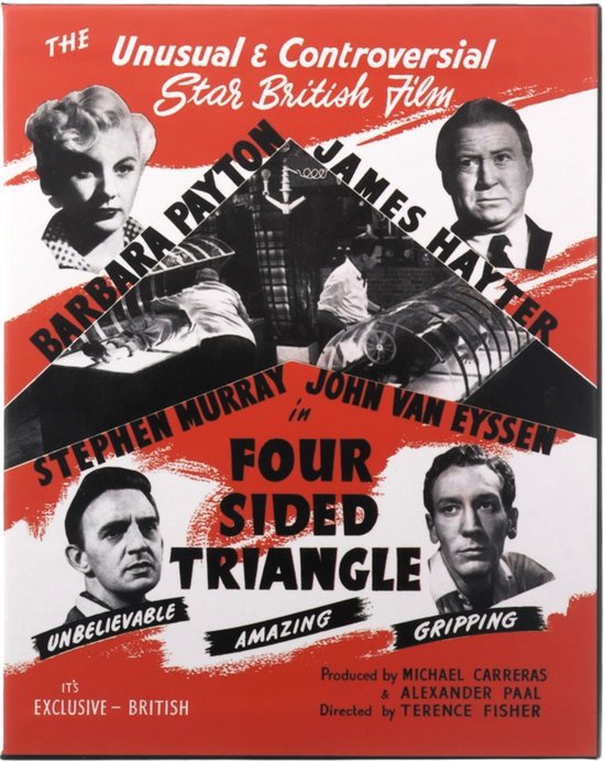 Four Sided Triangle [Blu-Ray 4K]+[Blu-Ray], Stephen Murray | Dvd's | bol