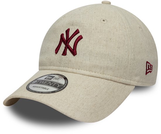 New Era - New York Yankees - Dad Cap - MLB Linen Cream 9TWENTY ...