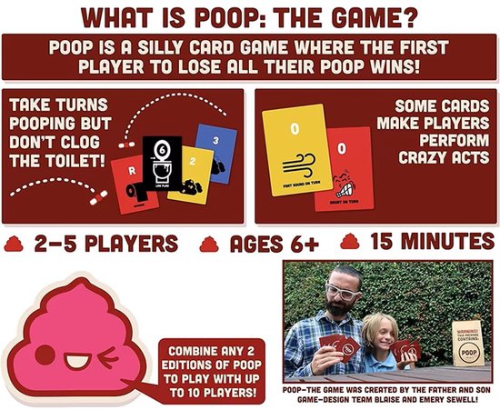 Poop The Game - Kaartspel | Games | bol