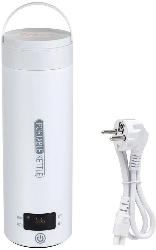 Mini waterkoker - Reiswaterkoker - Kleine waterkoker - Draagbaar - 4 ...