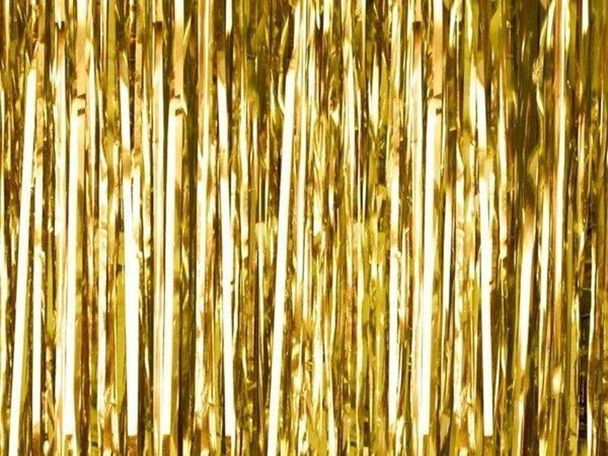 Deur gordijn - Goud - 100x200cm | bol.com