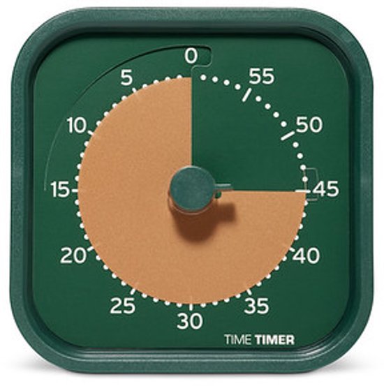 Time Timer® MOD Home Edition - Metallic Forest - nieuw model! | bol