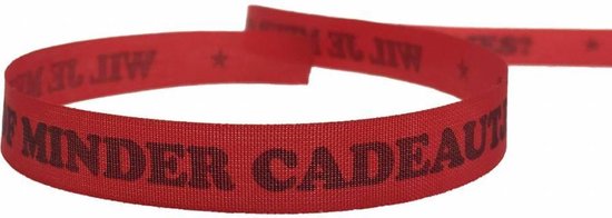 MixMamas Inpak Lint Rol 43 m - Wil je meer of minder - Rood | bol