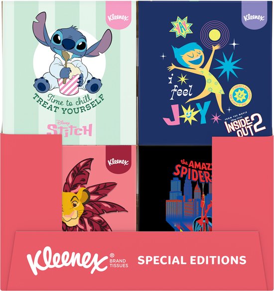 Kleenex tissues - Disney - 12 x 48 zakdoekjes - Voordeelverpakking | bol