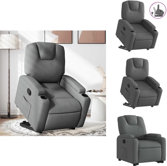 vidaXL Sta-op Verstelbare Fauteuil - Sta-op Verstelbare Fauteuils ...