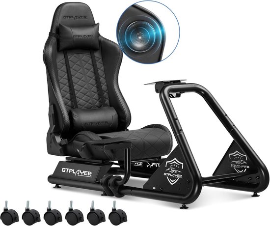 GTPLAYER Simulator Cockpit, SIM Racing Cockpit, Racesim, racesimulator ...