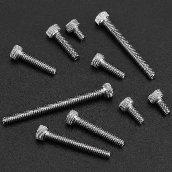 Schroeven Sortiment 150 Stuks 9 Maten Hex Socket Cap Head Schroeven ...