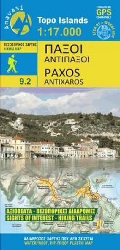Paxos - Antipaxos 1 : 25 000 | 9789609137997 | Michael Müller | Boeken ...