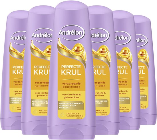 Andrélon Conditioner - Perfecte Krul - verrijkt met arganolie ...