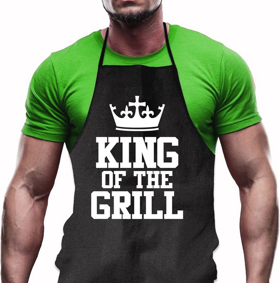 BBQ Schort voor Mannen - Perfect voor Grillfans en Cadeautip | bol