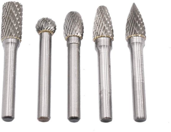 Rotary Point Cutter Bit Set voor Houtbewerking en Metaalbewerken – 5 ...