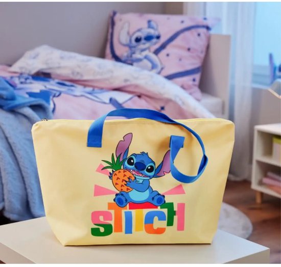 Stitch weekendtas geel 54 cm - Shoppen - Vakantietas - Disney - 1 vak | bol