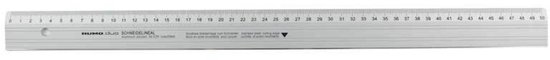 Rumold - meetlat 50 cm - aluminium met stalen zijkant voor het snijden ...