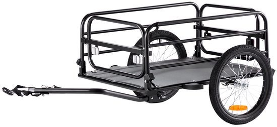 Fietskar - Opvouwbare Fietsaanhanger - Fietskarren Bagage ...