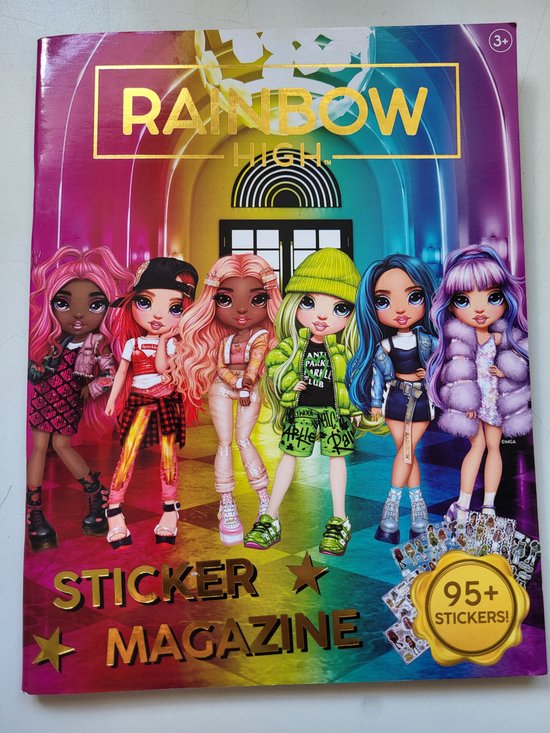 Rainbow High Sticker Magazine (95+ stickers) | bol