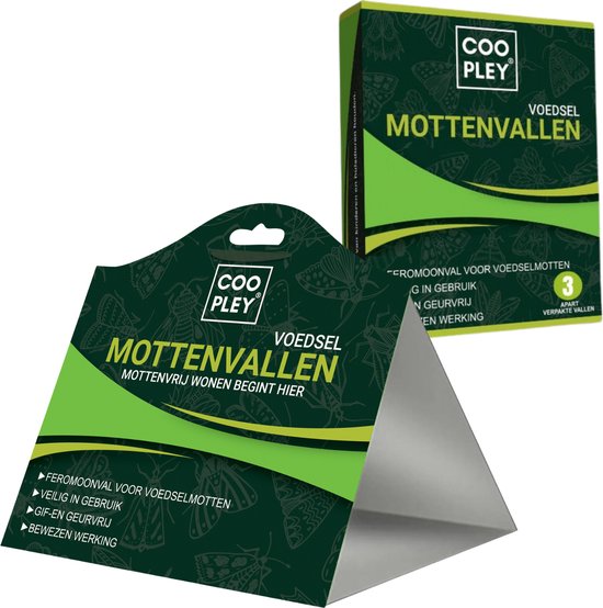 Coopley Mottenvallen - Voedselmottenvallen - Motten bestrijding - 3 ...