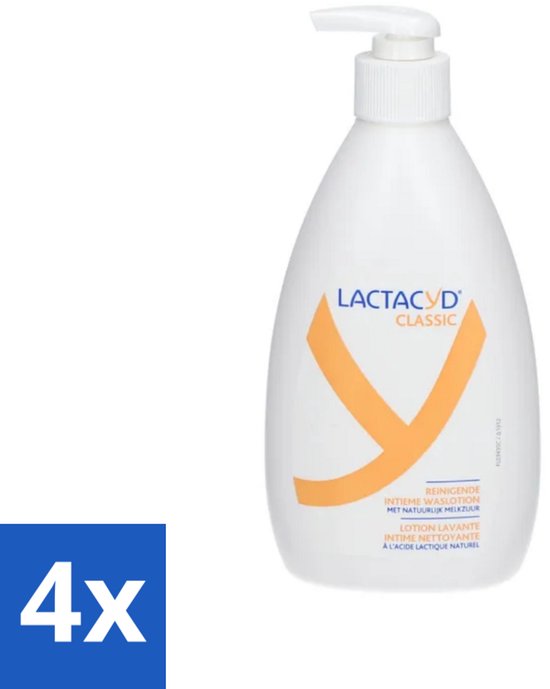Lactacyd Classic - Lotion de toilette intime - Nettoyante - Avec acide ...
