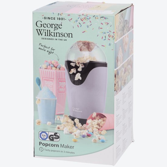 George Wilkinson Popcornmachine - Klaar in 3 minuten voor filmavondjes ...