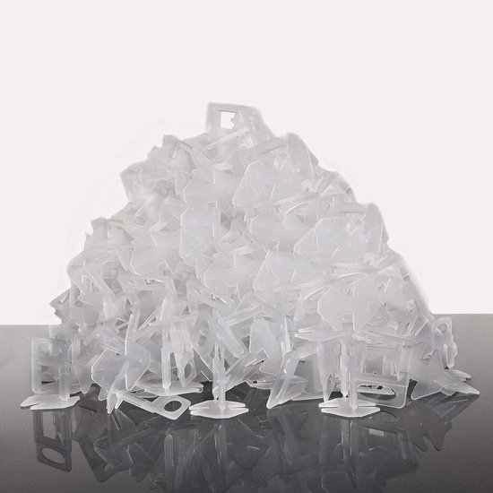 Tegel Leveling Systeem Clips - 400 Stuks - DIY Tegels Leveler Spacers ...