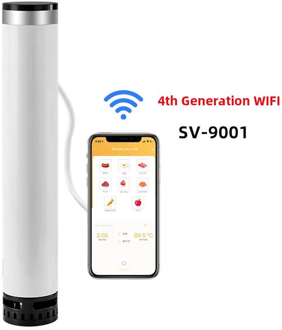 Sous Vide - Sous Vide Stick - Sous-vide Kokers - Waterdichte - met LCD Digitaal... | bol
