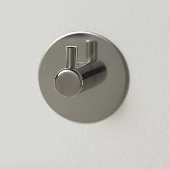 Ronde zelfklevende haak - 1 stuk - modern design en stevig | bol