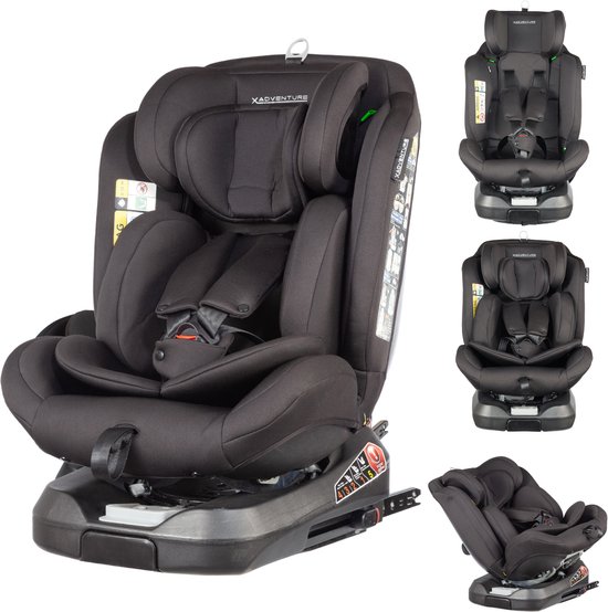 Xadventure Supreme Autostoel - 360° draaibaar, i-Size, Isofix - Groep 0 ...