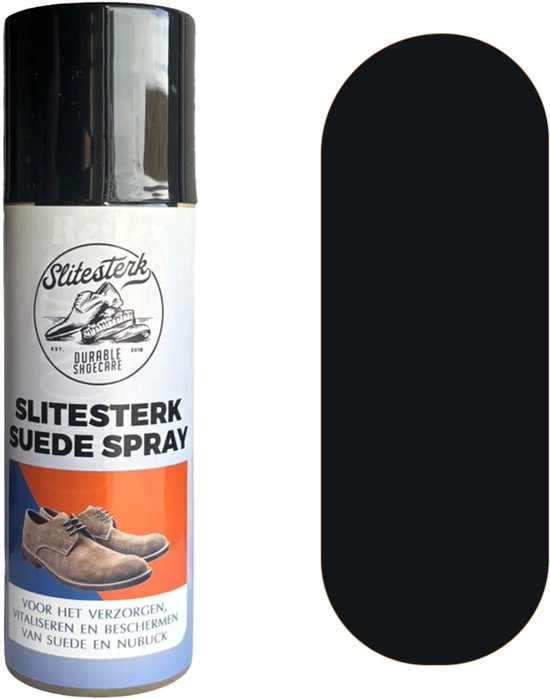 Slitesterk Suede Spray - 102 Zwart - 200ml | bol