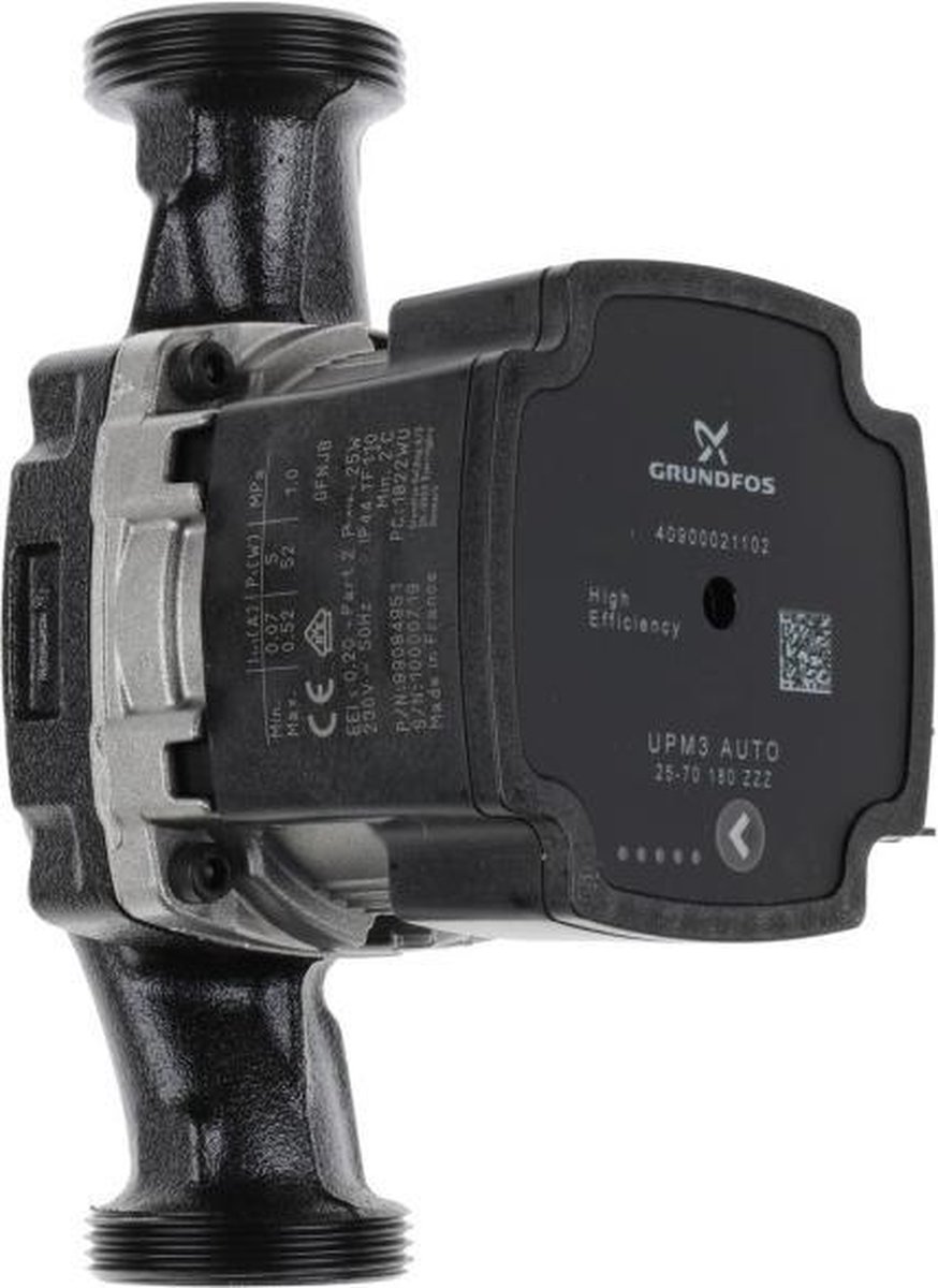 Grundfos UPM3 Auto 25-70/180 Circulatiepomp (CV pomp) | bol