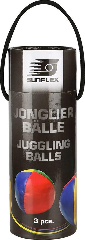 SUNFLEX Jongleerballen Set 3 stuks in koker | bol