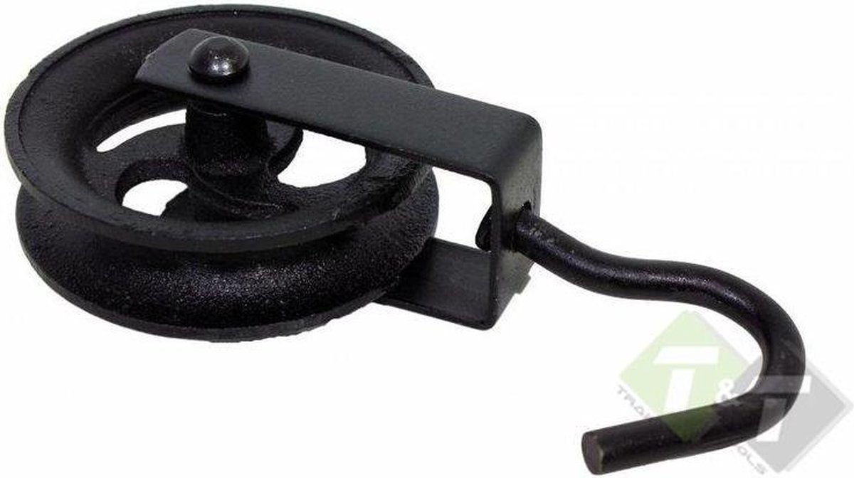 Hijshaak / Katrol, 120mm met haak, Benson | bol.com