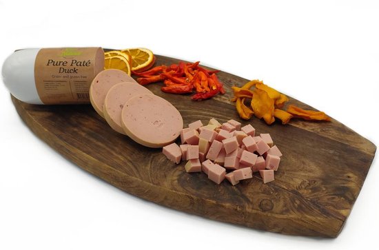 Paw Natural Puur Eend Vlees Paté, Worst Hondenvoer Kattenvoer 400 gr ...