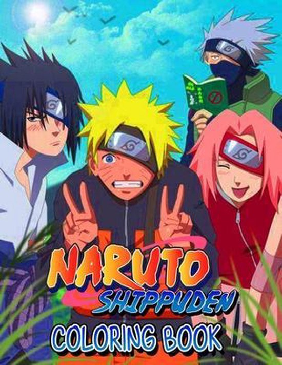 Naruto coloring book, Céline Martel | 9798706083656 | Boeken | bol.com