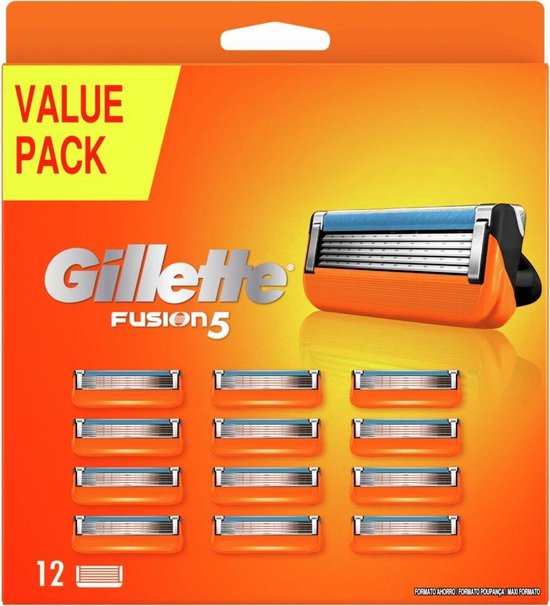 6x Gillette Scheermesjes Fusion 5 Fusion5 12 stuks | bol