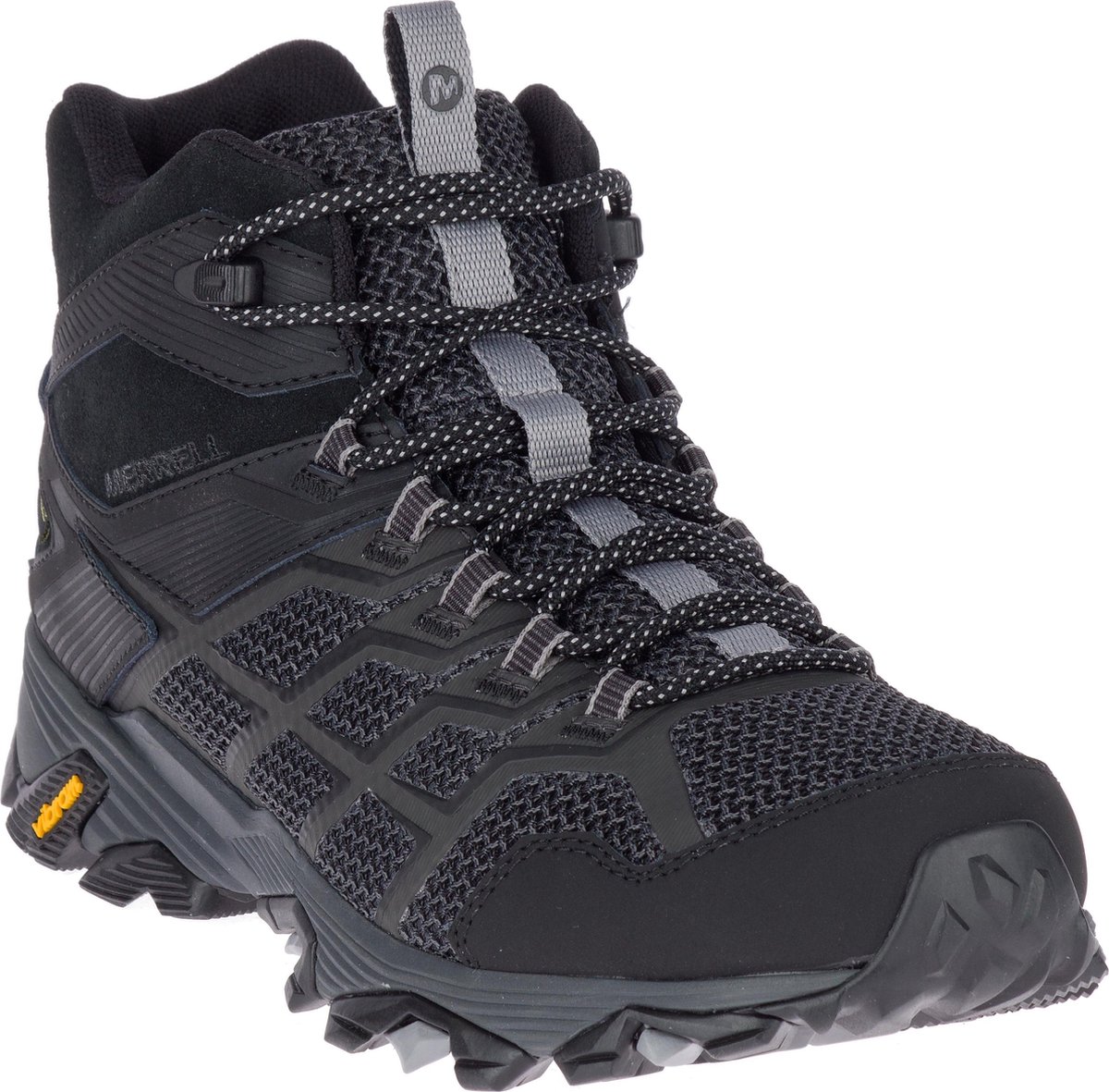 Merrell Moab FST 2 Mid GTX Wandelschoenen - Heren - Black | bol.com