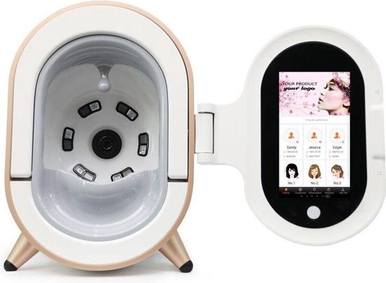 Machine d'analyse de la peau du visage à miroir magique portable ...