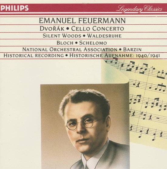 Emanuel Feuermann - Dvorak Cello Concerto, Antonin Dvorak | Muziek | bol