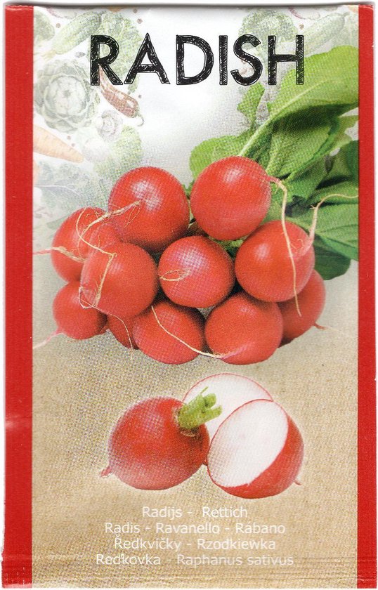 Radijs zaden (Radish) | bol.com