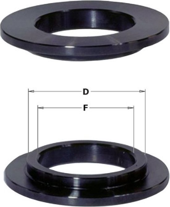Set kraagbussen Ø40 naar Ø30 mm. | bol