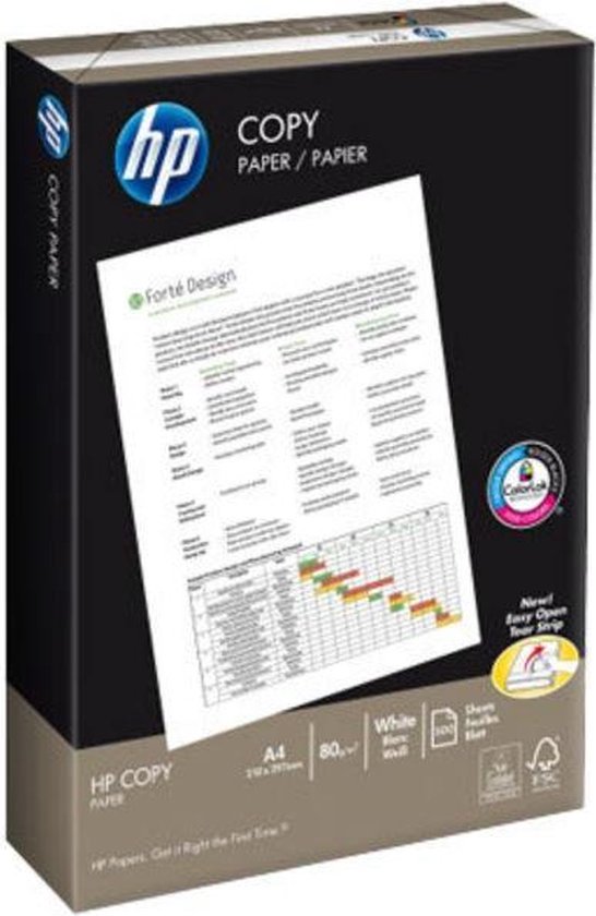 HP Copy A4 papier 1 pak (500 vel) | bol