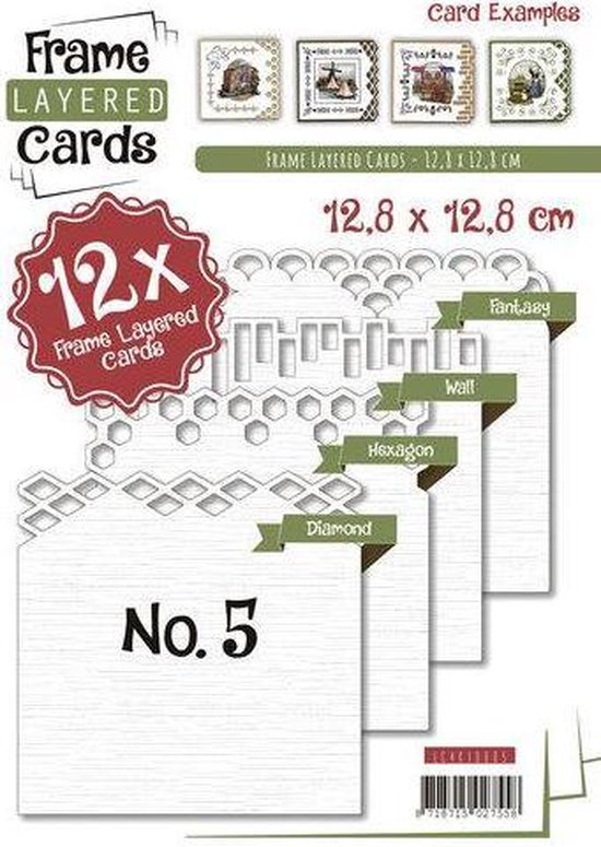 Frame Layered Cards 5 - 4K | bol