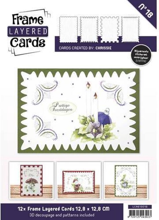 Frame Layered Cards 18 - A6 | bol