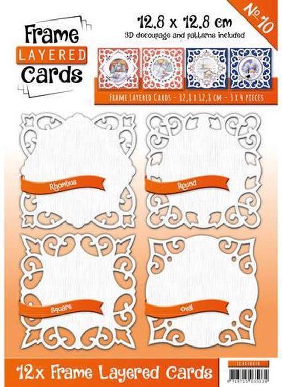 Frame Layered Cards 10 - 4K | bol