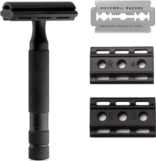 Rockwell Safety Razor 6S - Black | bol.com