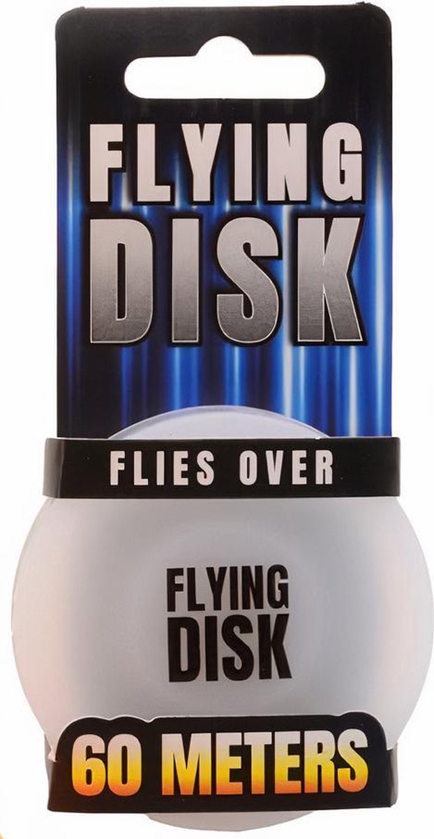 Flying disk Wit/Transparant | bol.com