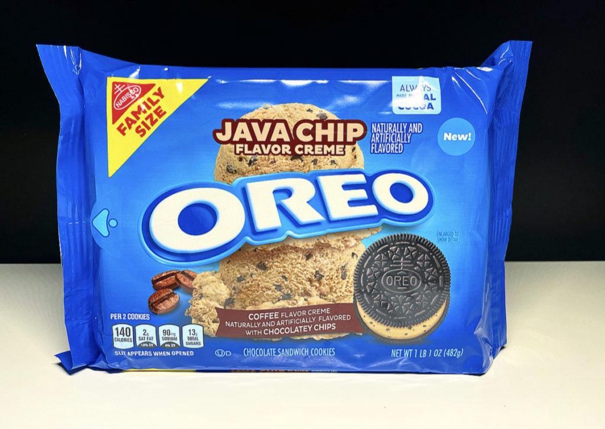bol.com | Oreo USA Java Chip Sandwich Cookies - 484 gram
