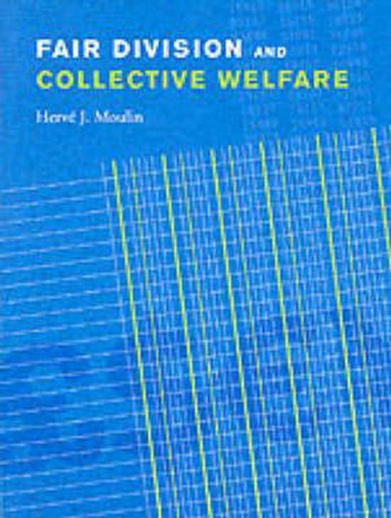 Fair Division and Collective Welfare | 9780262633116 | Herve Moulin ...
